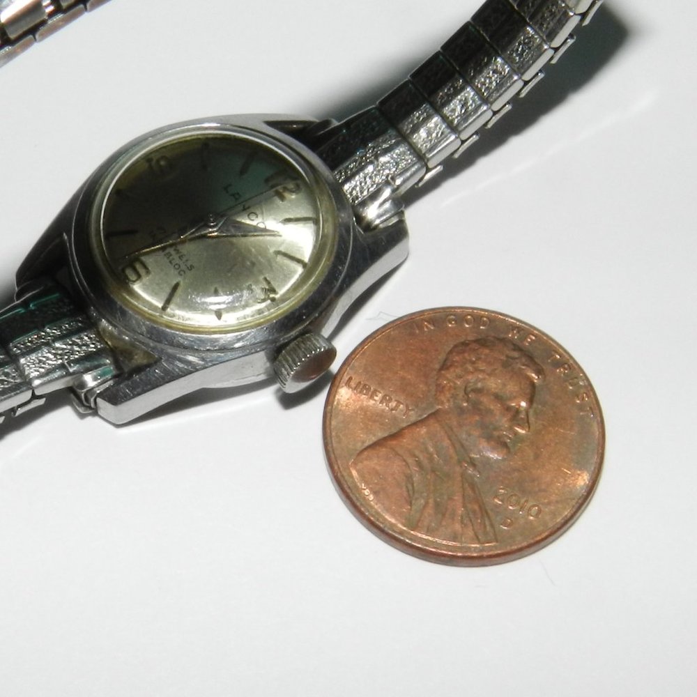 Vintage Antimagnetic Lanco Swiss Made Incabloc 17 Jew… - Gem